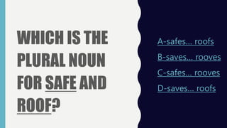 English 4 (Singular&Plural Noun).ppt
