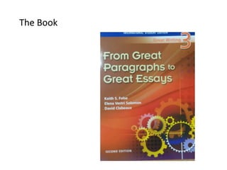 English 4 writing class introduction | PPTX