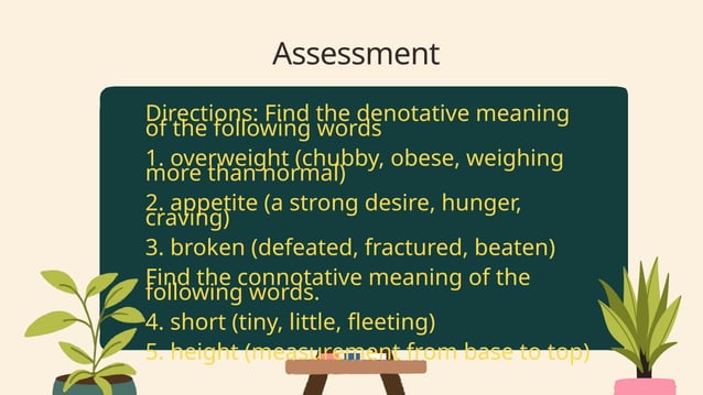 ENGLISH 5-Week 1- Denotation and Connotation | PPTX
