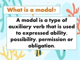 MODALS | PPTX