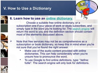 ENGLISH 5 PPT Q4 - Using a Dictionary.pptx