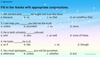 ENGLISH 5 Q1 Conjunctions by Sir Rei Marasigan (1).pptx