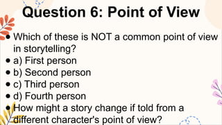 ENGLISH5 Q2 1 EN5LR-II-1 Comprehend literary texts. 1 noting important ...