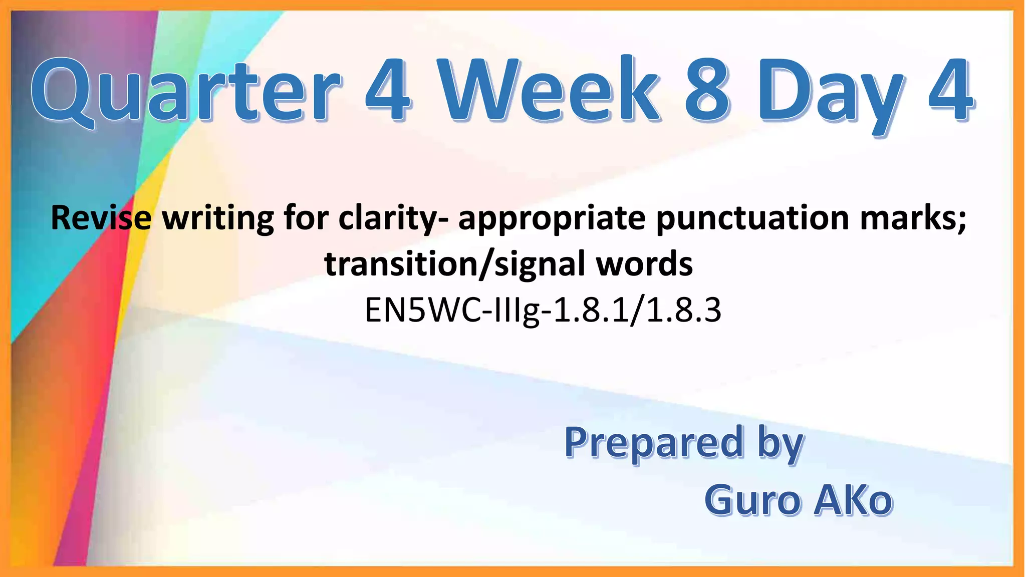 English 5 Quarter 4 Week 8 D1-5.pptx