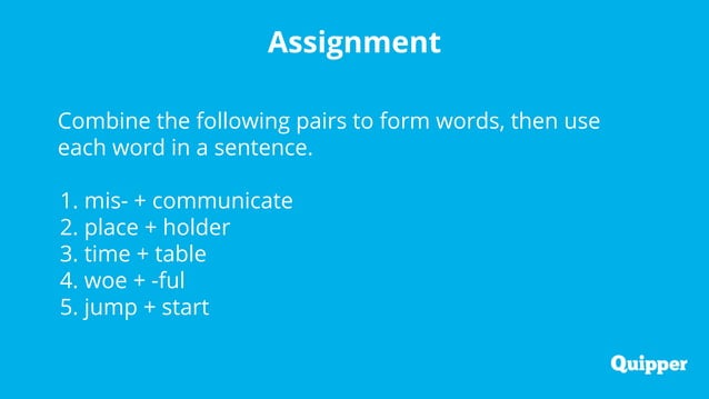 English 5_Unit 1_Lesson 1_Compound, Affixed, Blended, and Clipped Words.pptx | Science