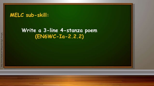 English 6 - Episode 1 - Three Line Four Stanza Poem SY 21-22.pptx