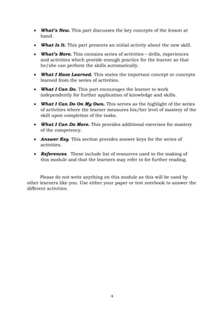 English 6 - Quarter 3 - Module 2 Making a Stand | PDF