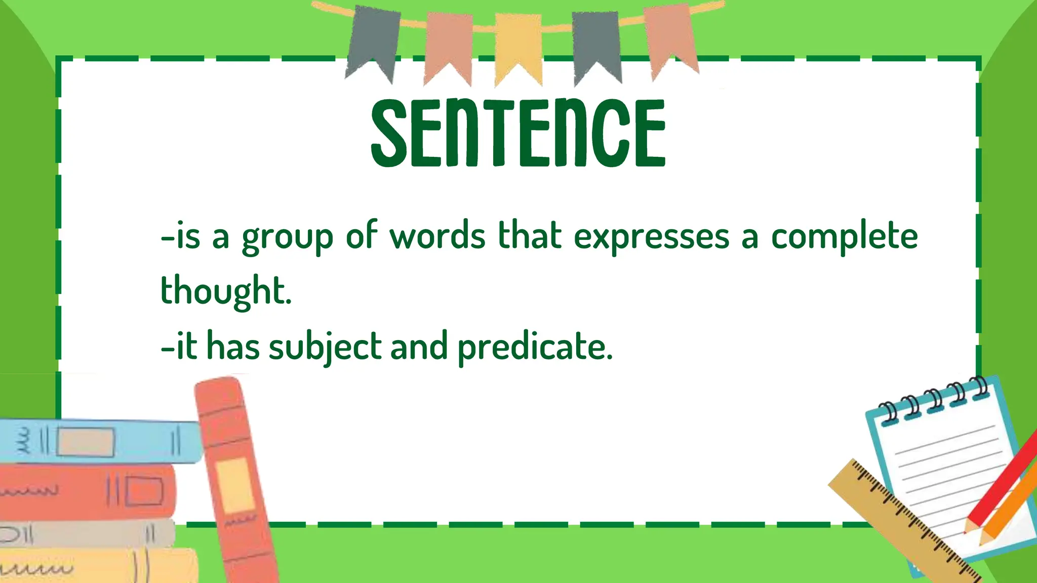 Sentences and Fragments English 6 (1).pptx