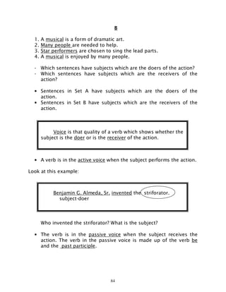 English 6 dlp 42 using the active and passive voice of verbs | PDF
