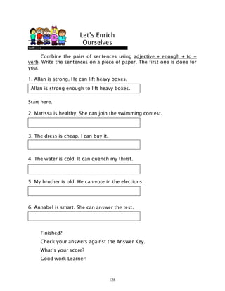English 6 dlp 45 using descriptive words and phrases | PDF