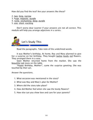 English 6 dlp 47 using adjective in series | PDF