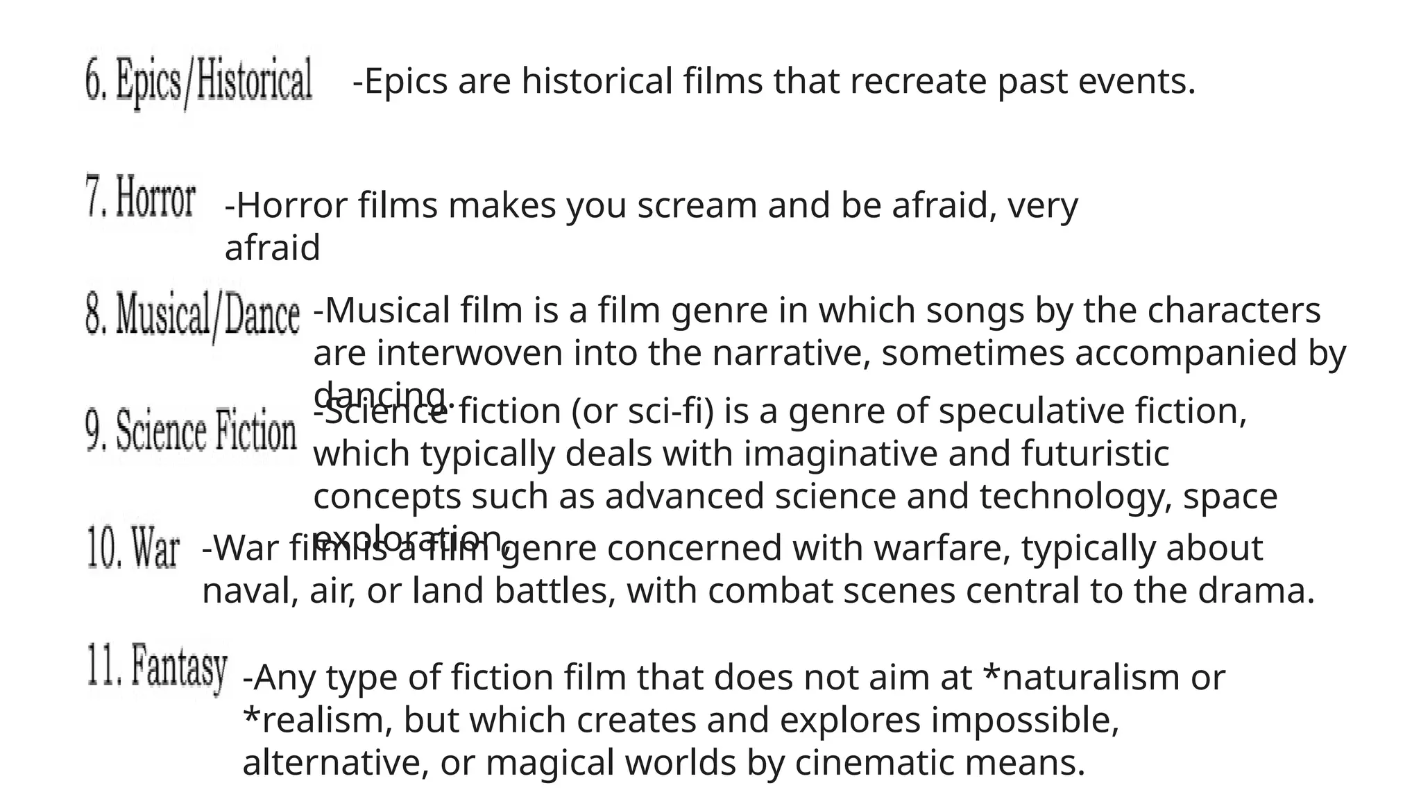 English 6, M2L1 Forms of Films pptx.pptx