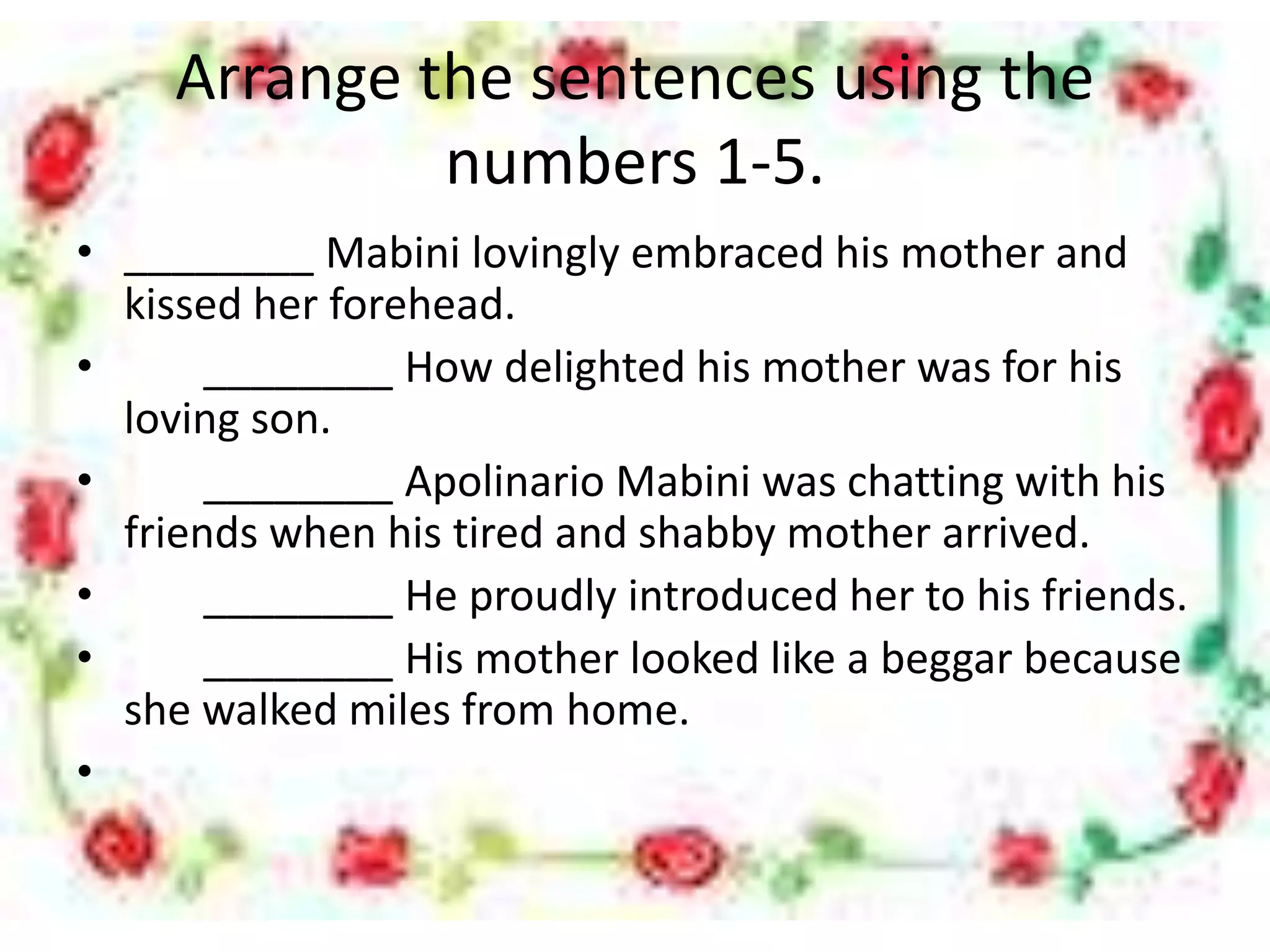 sequence of events ppt | PPTX