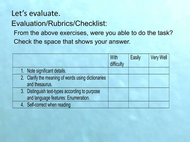 ENGLISH 6 PPT Q3 W1 - Text-types according to Purpose and Language ...