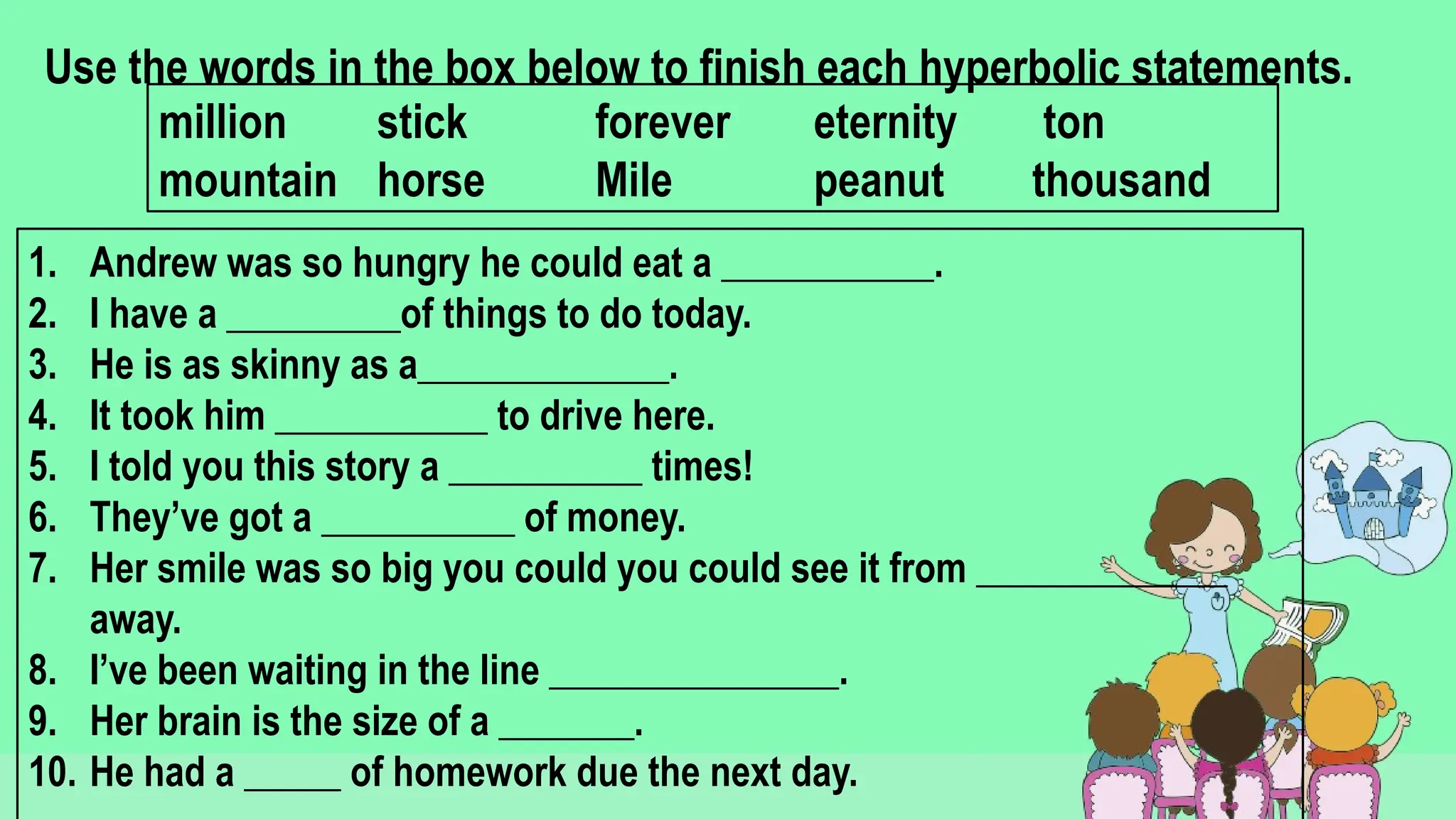 English 6 Quarter 1 Hyperbole and Irony.pptx | Humor and Satire | Pop ...