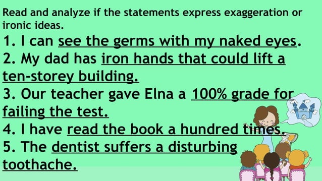 English 6 Quarter 1 Hyperbole and Irony.pptx | Humor and Satire | Pop ...
