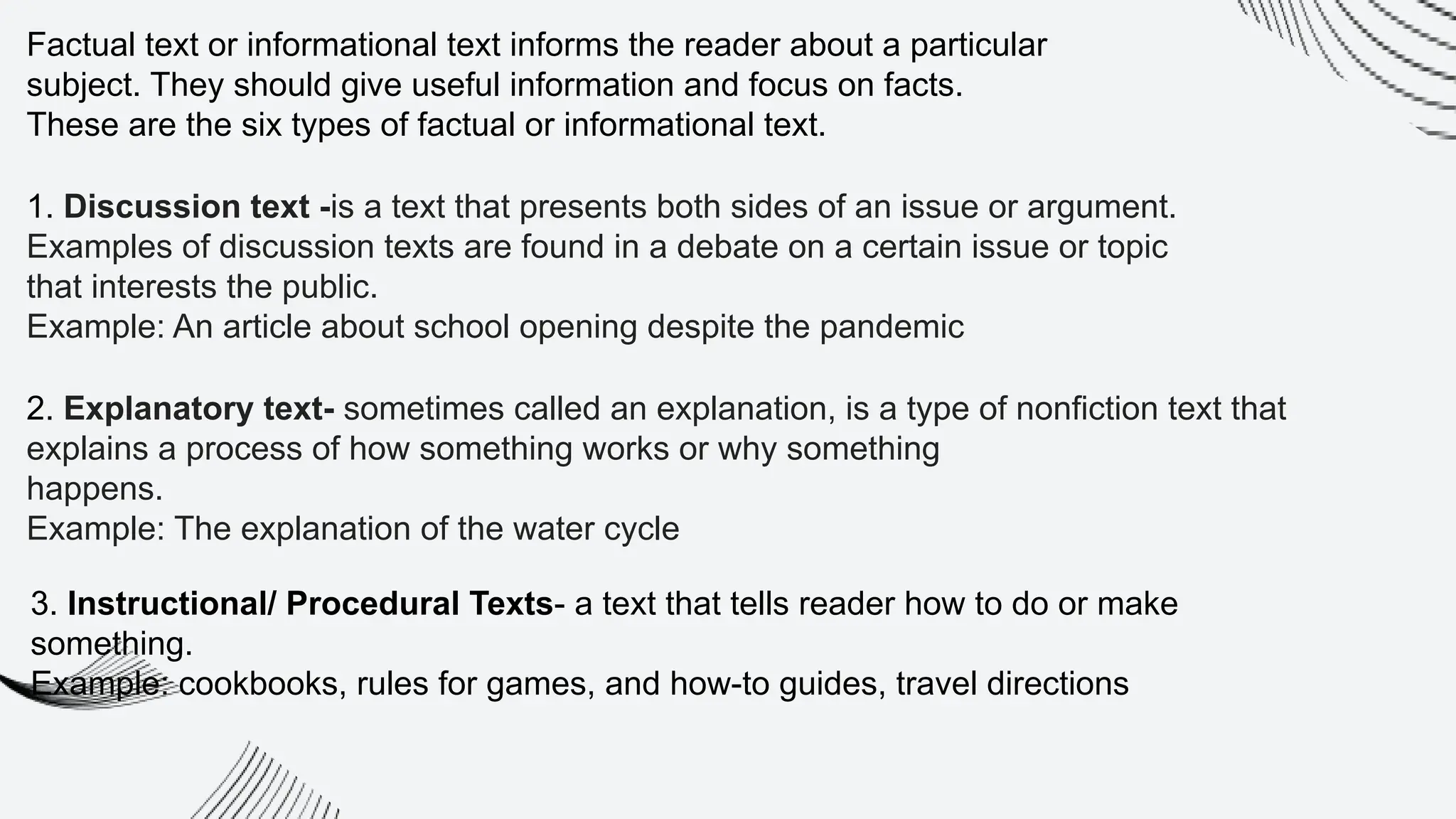 ENGLISH 6 Q2 WEEK 1.pptx Informational Text | PPTX