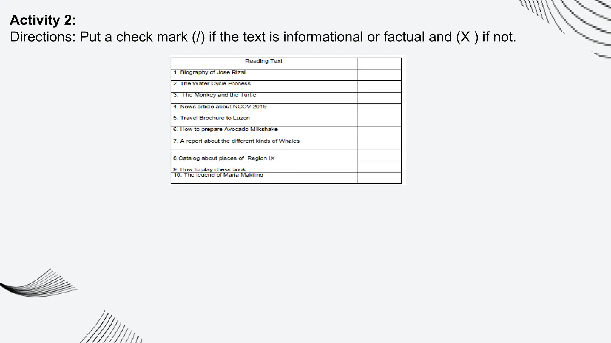 ENGLISH 6 Q2 WEEK 1.pptx Informational Text | PPTX