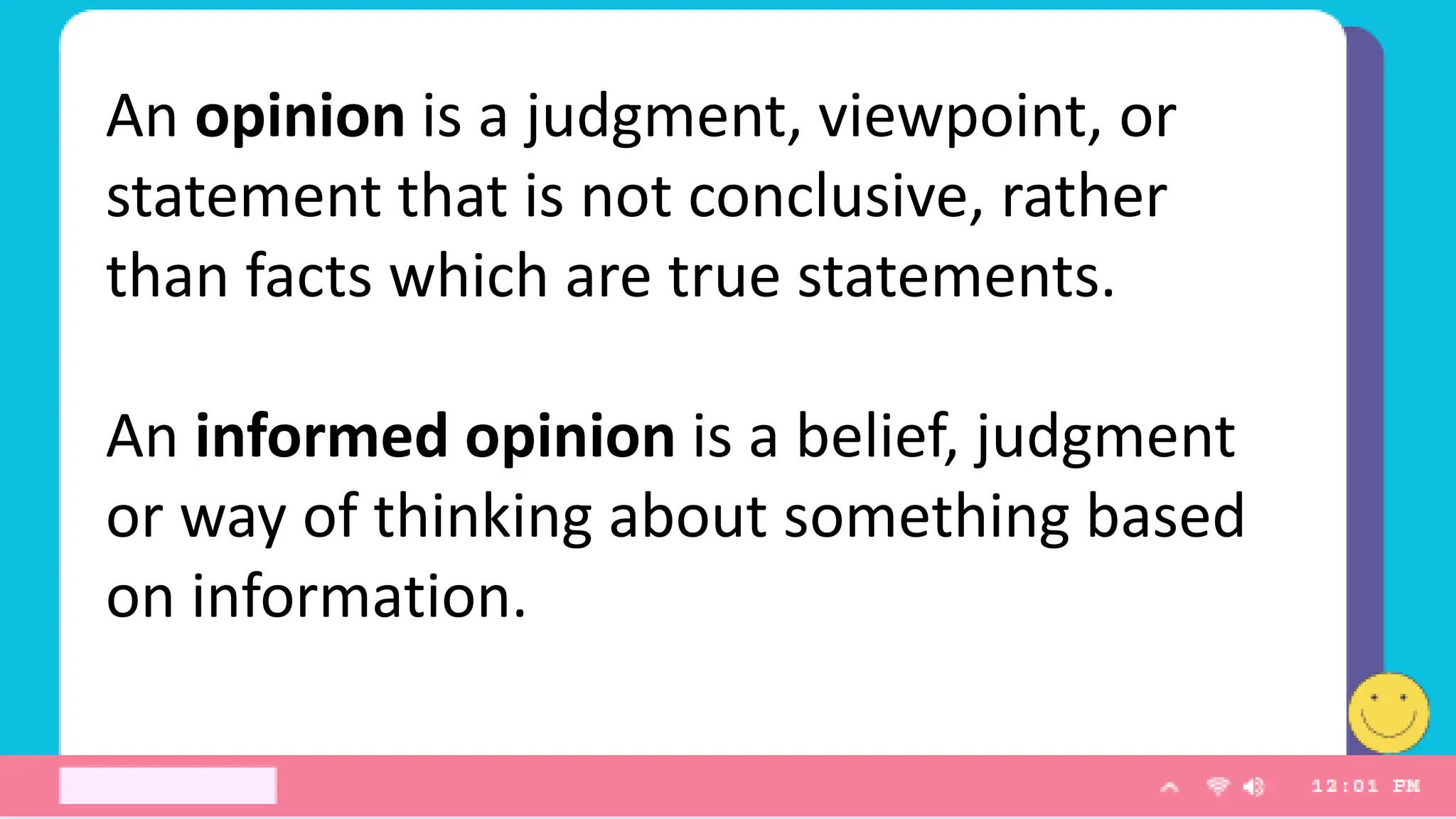 making a stand on informed opinion ENGLISH_6_Q3_W4.pptx