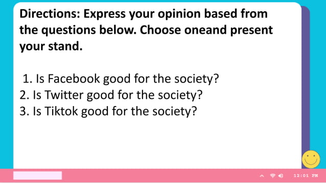 making a stand on informed opinion ENGLISH_6_Q3_W4.pptx | Parenting ...
