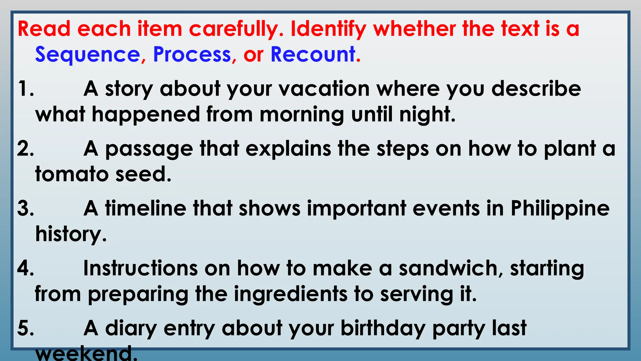 ENGLISH 6 QUARTER 2 SEPT 18 DISTINGUISH TEXT TYPE CAUSE AND EFFECT.pptx
