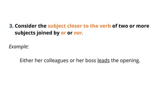 Subject-Verb Agreement for all leve.pptx | Resume Writing and Advice ...