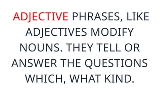 English 7 Clauses, Phrases and Sentences | PPTX