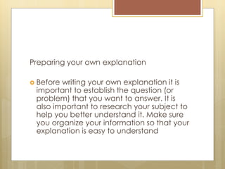 English 7-4th Quarter Explanation Text | PPT