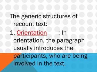English 7-4th Quarter Recount Text | PDF