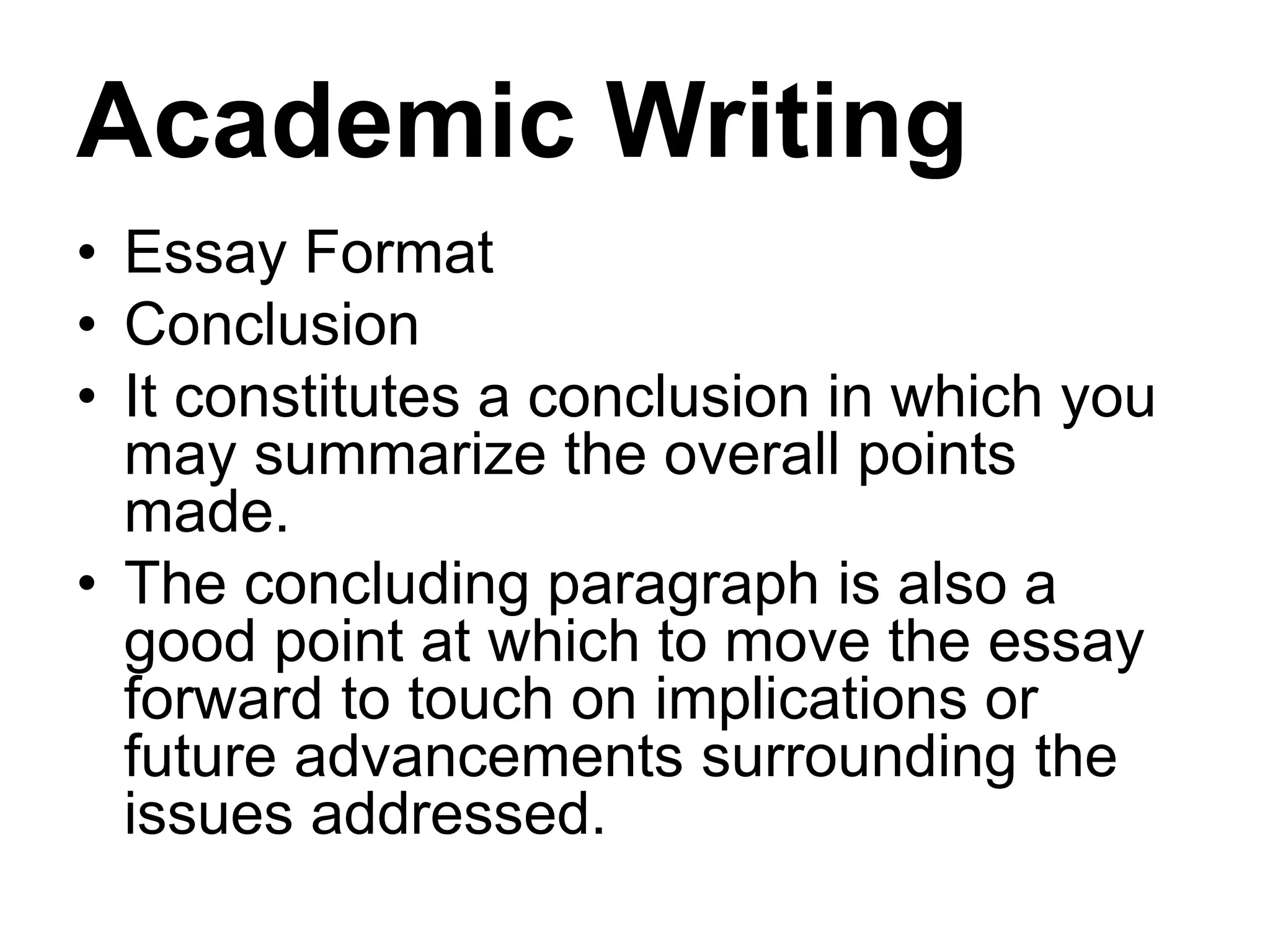 English 7 Academic Writing | PPTX