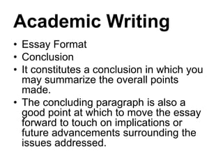 English 7 Academic Writing | PPTX