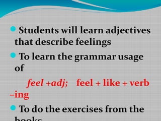 English7feelings 131016025659-phpapp02 | PPT