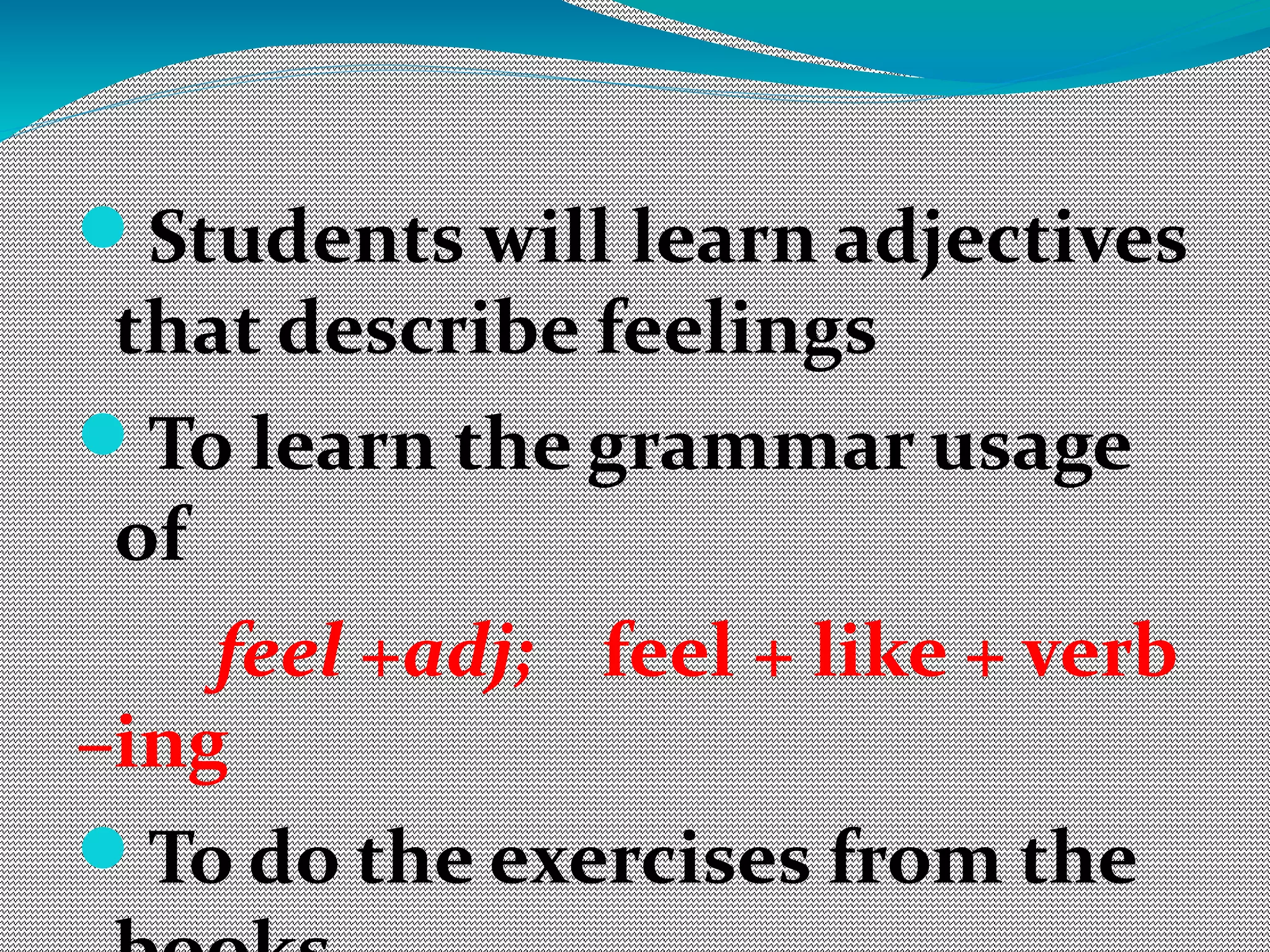 "Feelings" English lesson | PDF