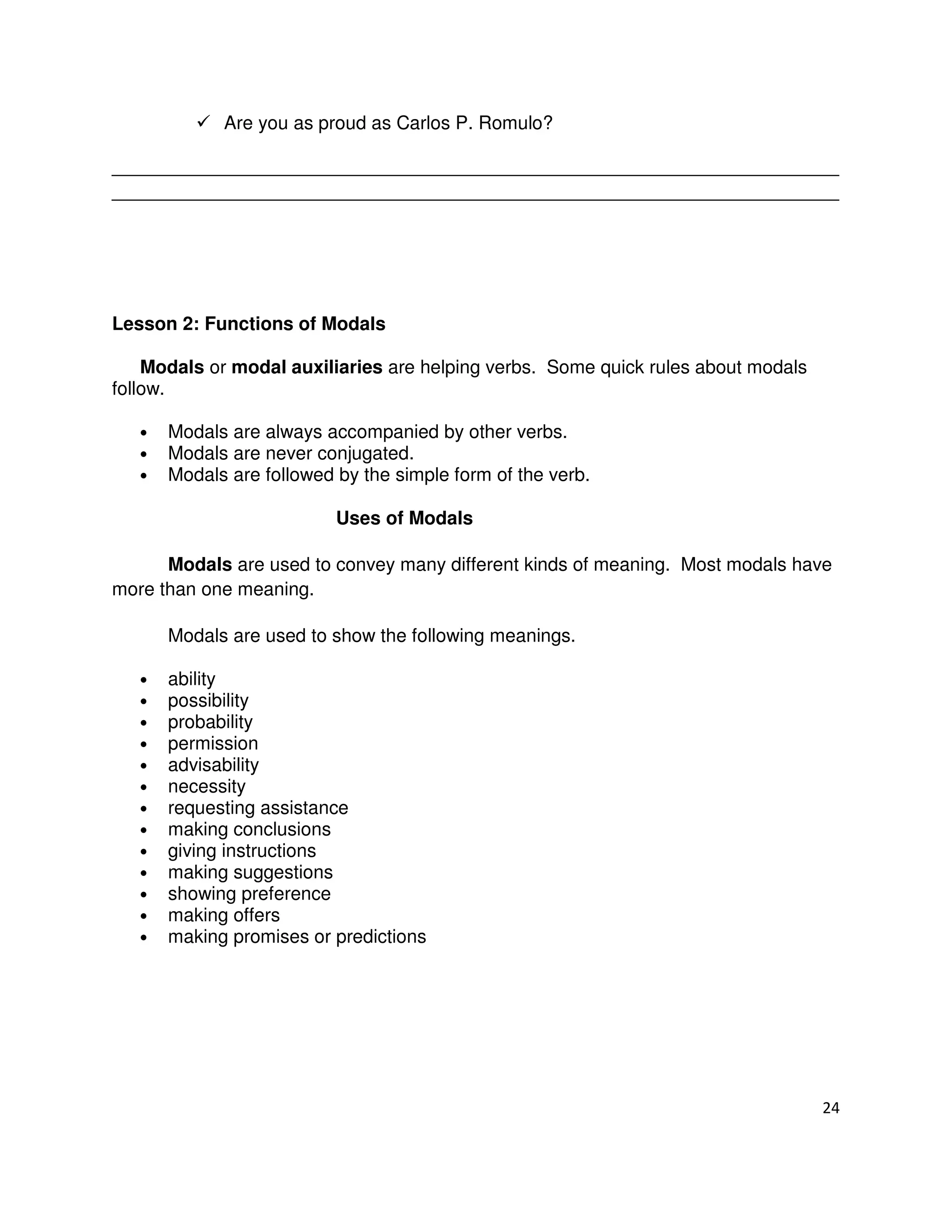 DepEd k12 English 7 fourth quarter module 1 | PDF