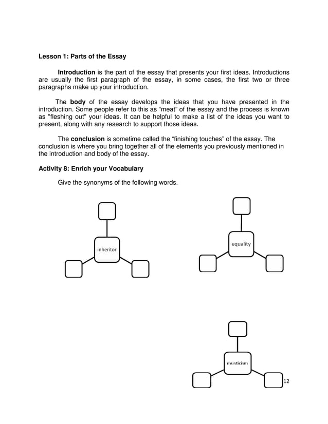 DepEd k12 English 7 fourth quarter module 1 | PDF