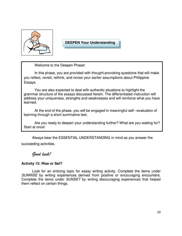 DepEd k12 English 7 fourth quarter module 2 | PDF