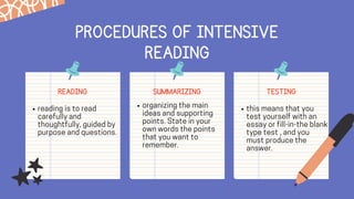 Different Reading Techniques | PDF | Education