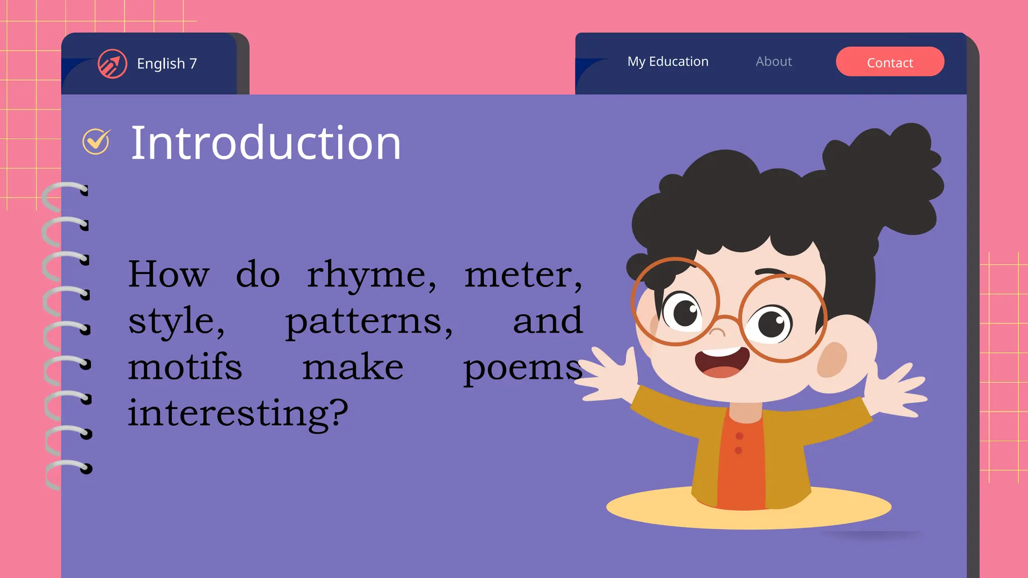 LESSON RHYME METER STYLE PATTERNS AND MOTIFS | PPTX