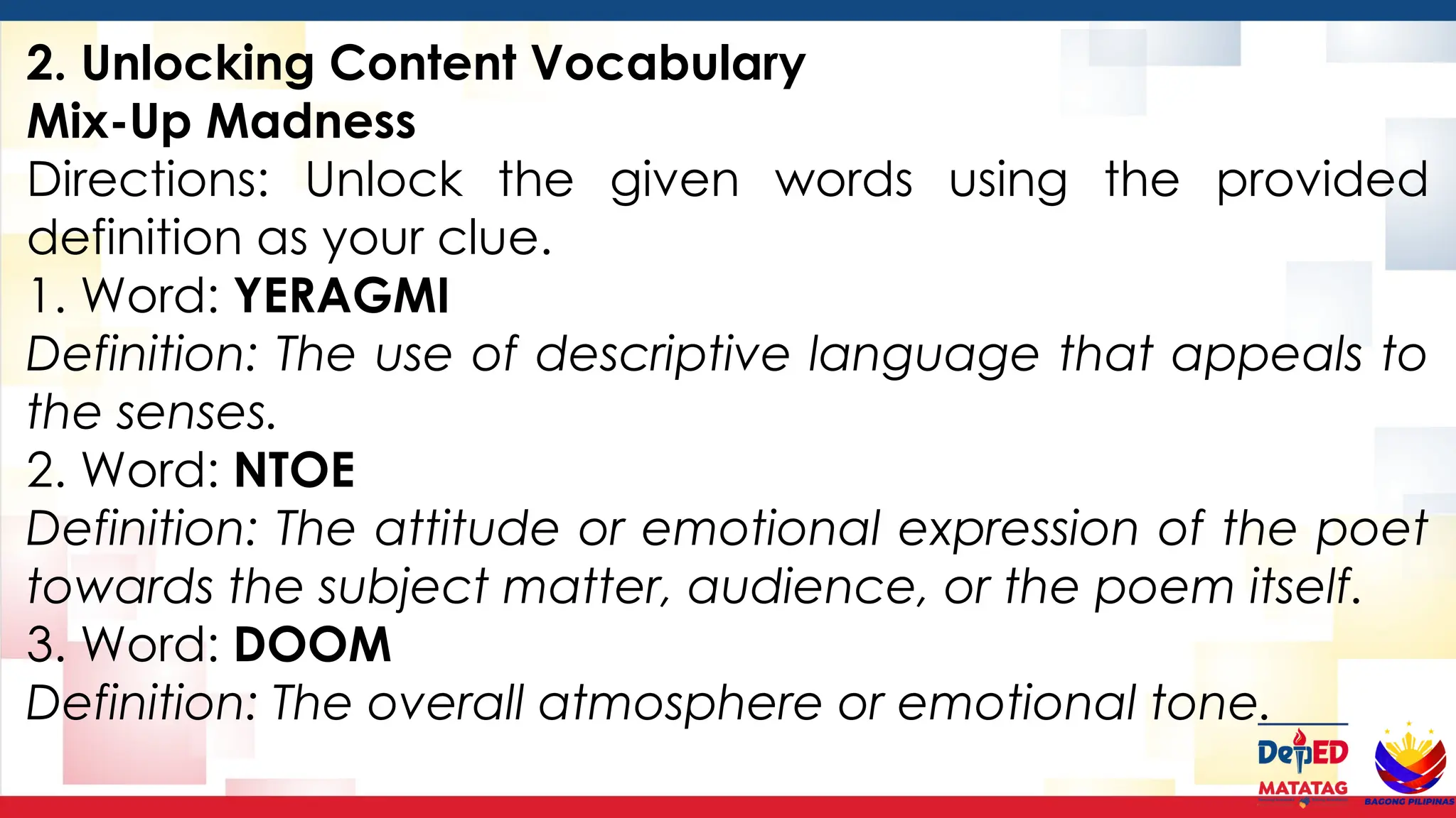 ENGLISH 7 PPT WEEK 4 DAY 1.MATATAG CURRICULUM.BASED | PPTX