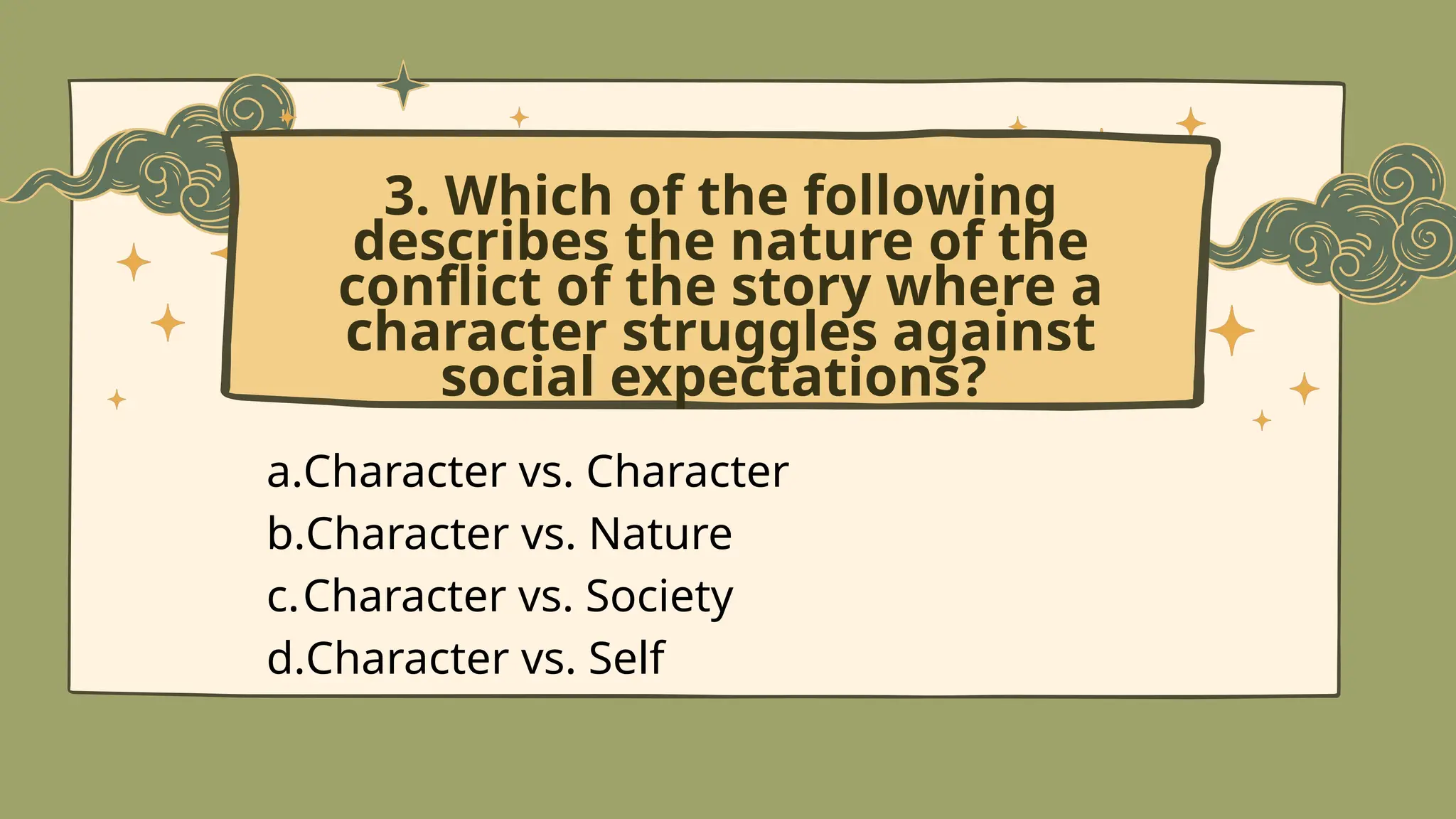 Analyzing Literary Text:Conflict, Character, & Characterization | PPTX
