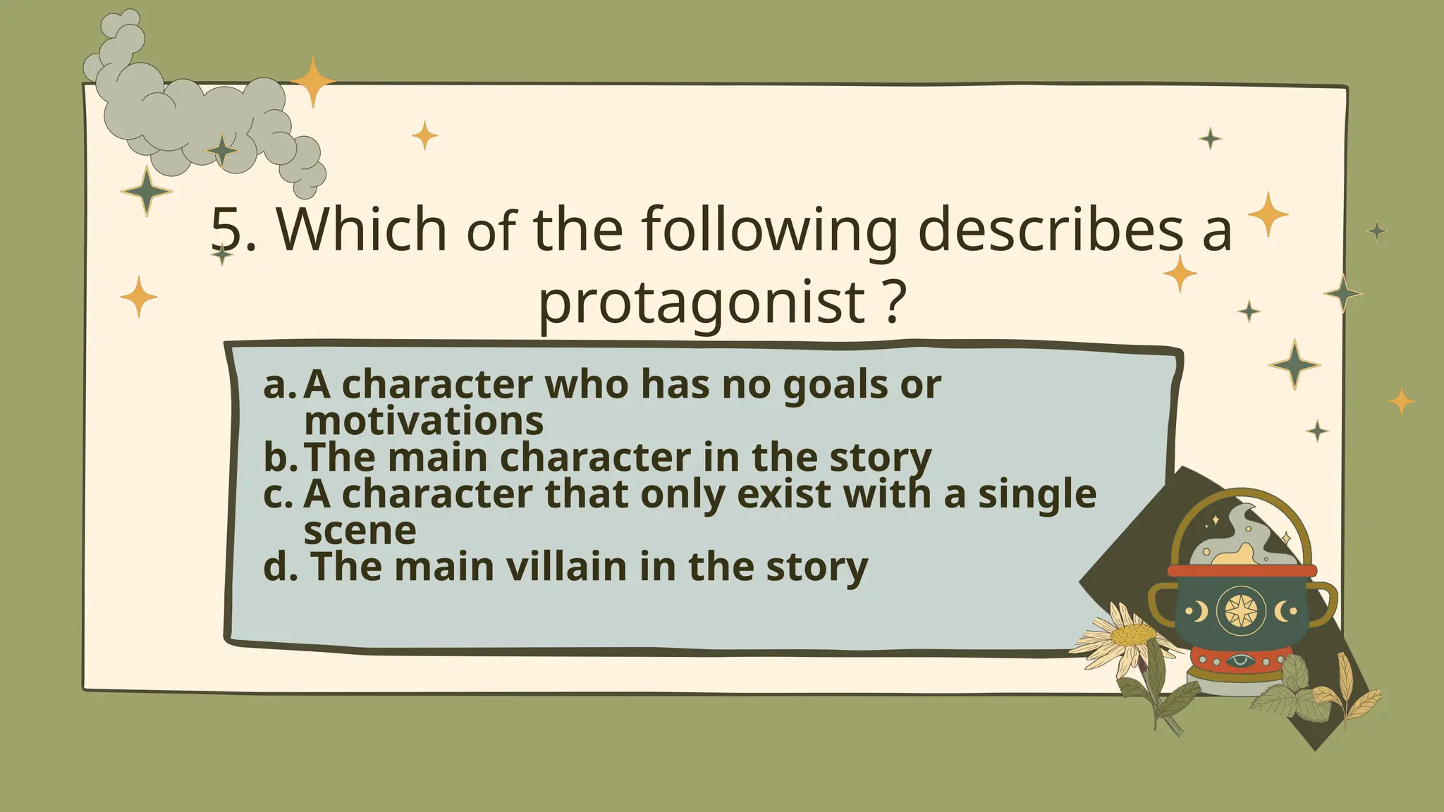 Analyzing Literary Text:Conflict, Character, & Characterization | PPTX