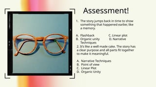 Understanding point of view and Narrative Techniques | PPTX