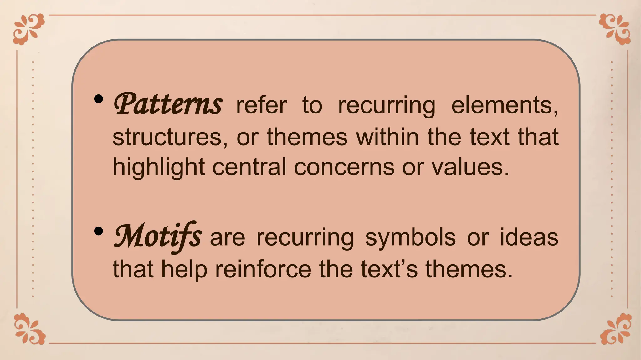 Literary Text as Expressions of Individual or Communal Values within ...