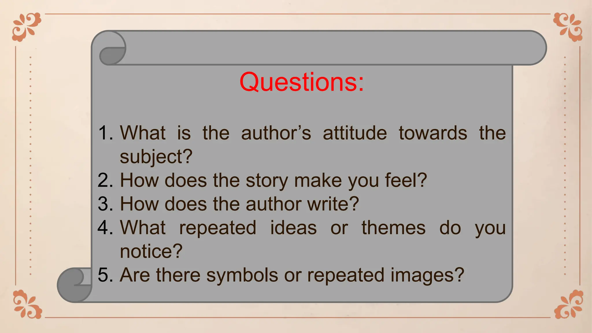 Literary Text as Expressions of Individual or Communal Values within Structural Context | PPTX