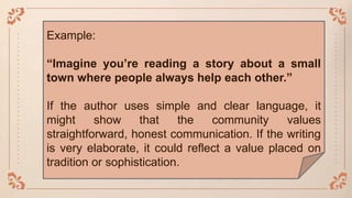 Literary Text as Expressions of Individual or Communal Values within ...