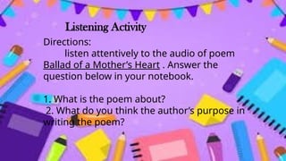English 7 Q2 WK5 Classroom observation.. | PPTX