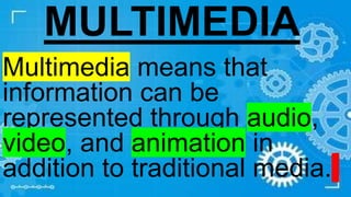 USE OF MULTIMEDIA - ENGLISH 7 | PPTX