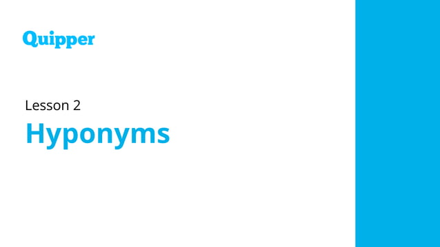 English 7_Unit 17_Lesson 2_Hyponyms.pptx | Musical Instruments ...