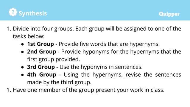 English 7_Unit 17_Lesson 2_Hyponyms.pptx | Musical Instruments ...