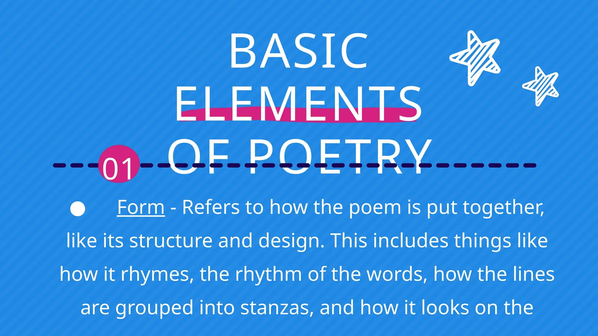 Basic Elements of Poetry English Grade 7 | PPTX